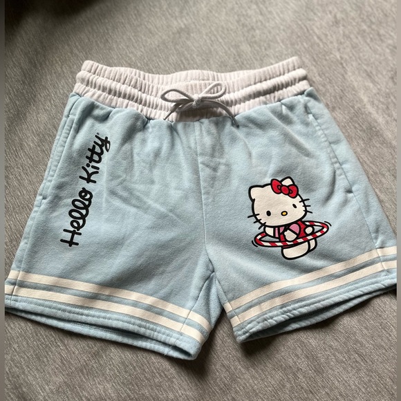 Hello Kitty | Shorts | Hello Kitty Blue Shorts | Poshmark